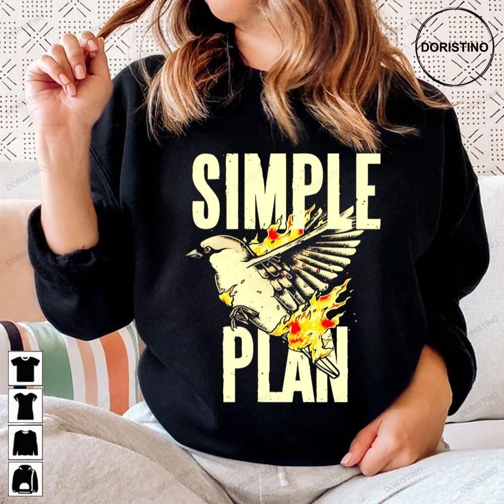 Simple Plan Beautiful Logo Limited Edition T-shirts